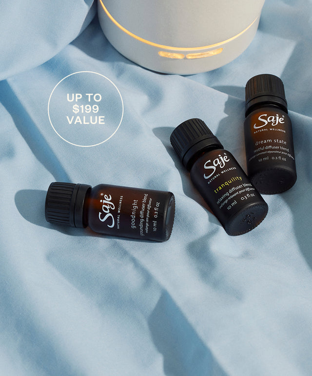 Saje Natural Wellness | Essential Oils & Diffuser