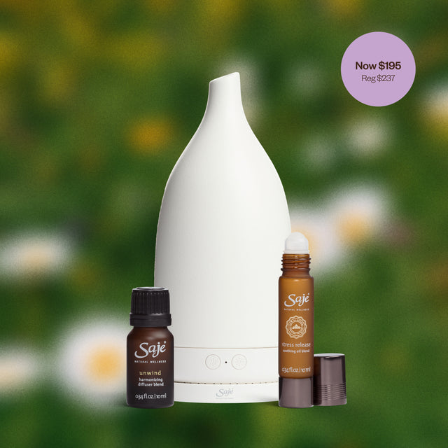 Saje Natural Wellness | Essential Oils & Diffuser